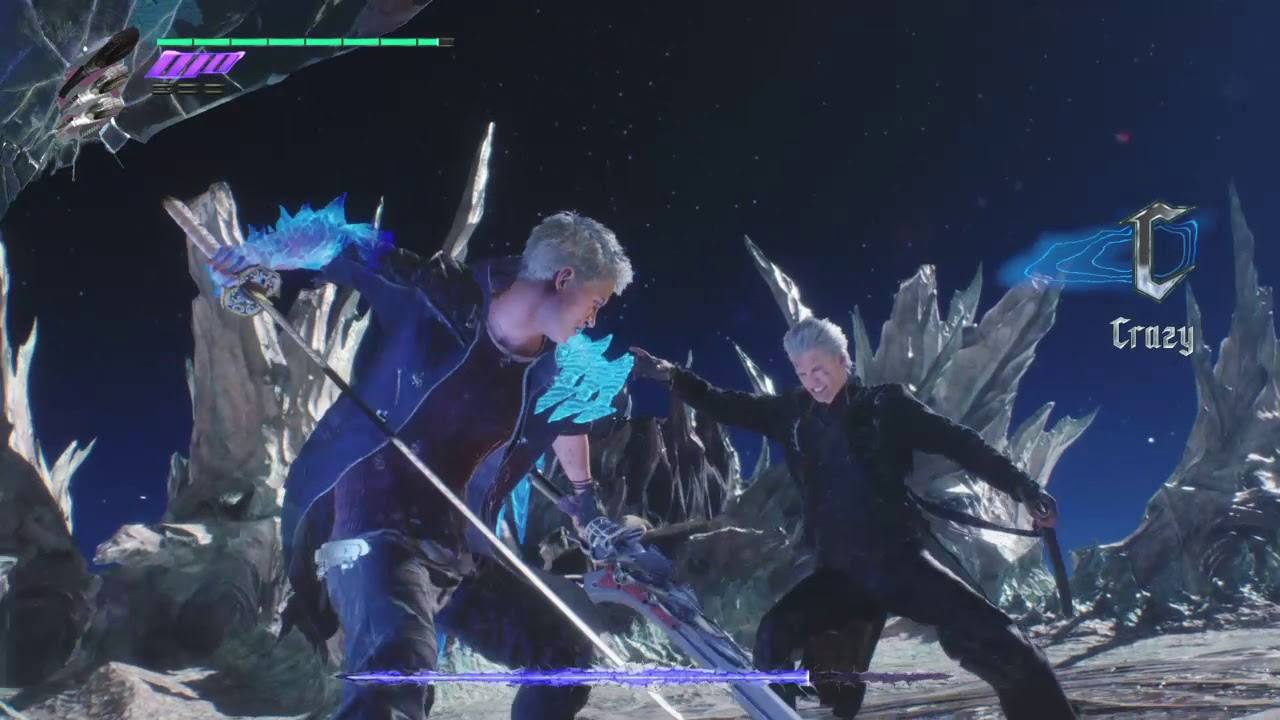 Vergil Gets Raped by his own sword - YouTube