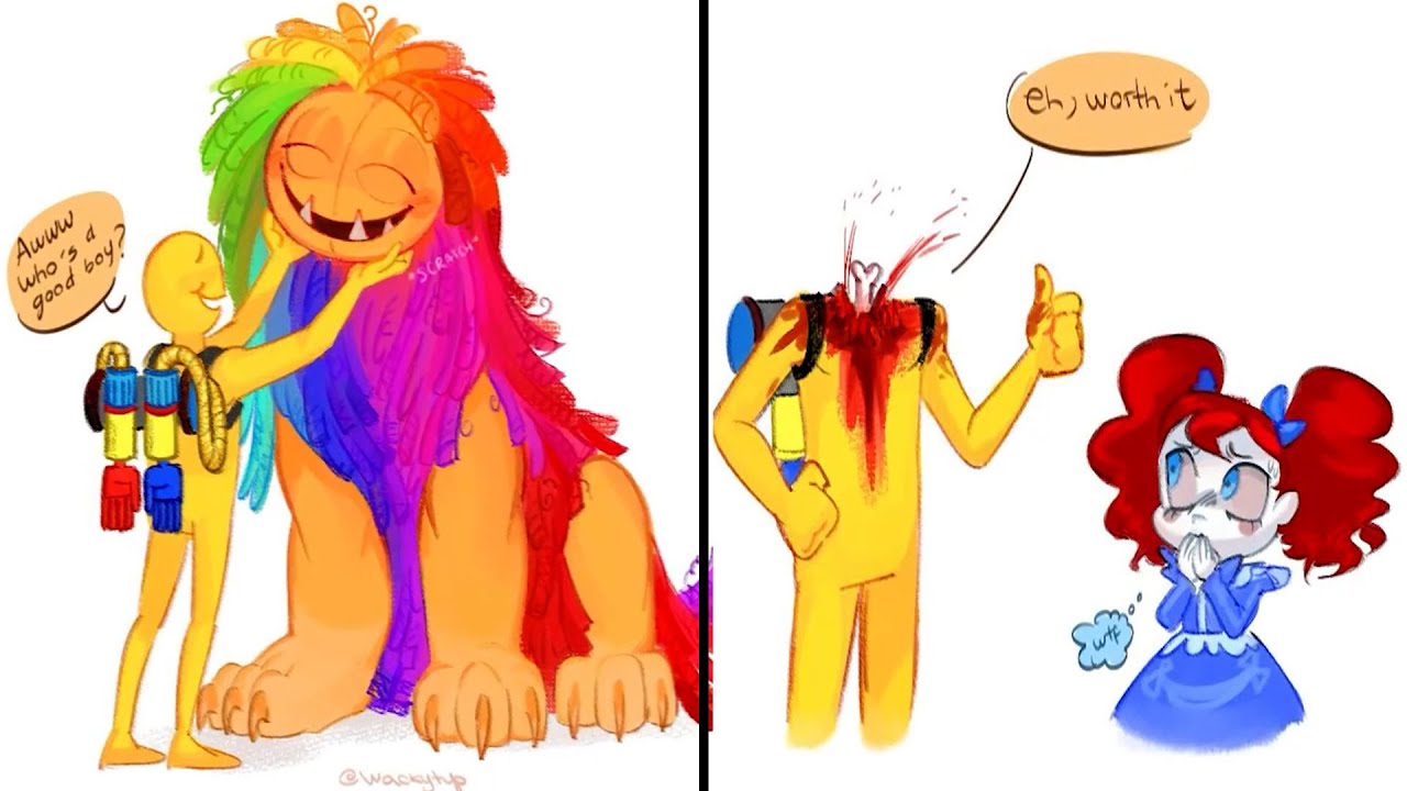 YARNABY ATE The PLAYER ?! | Poppy Playtime Chapter 4 | Comic Dub - YouTube