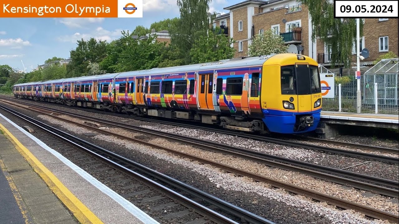 Trains at Kensington Olympia, 09.05.2024 ft: @faberoony90 - YouTube
