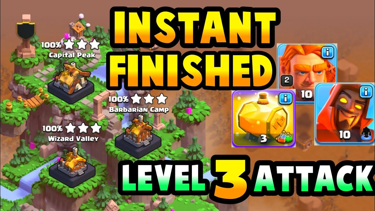 clan capital 3 attack strategy | Clan capital level 3 | coc clan ...