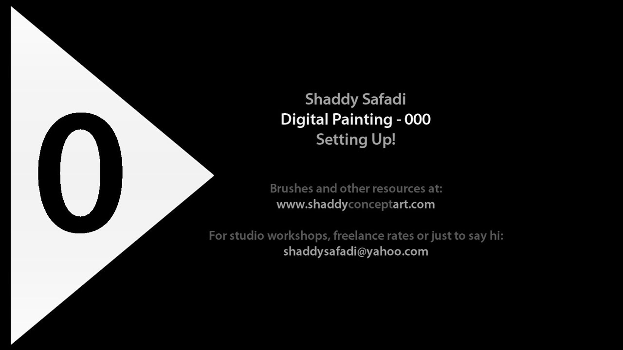 Shaddy Safadi Digital Painting-000 - YouTube
