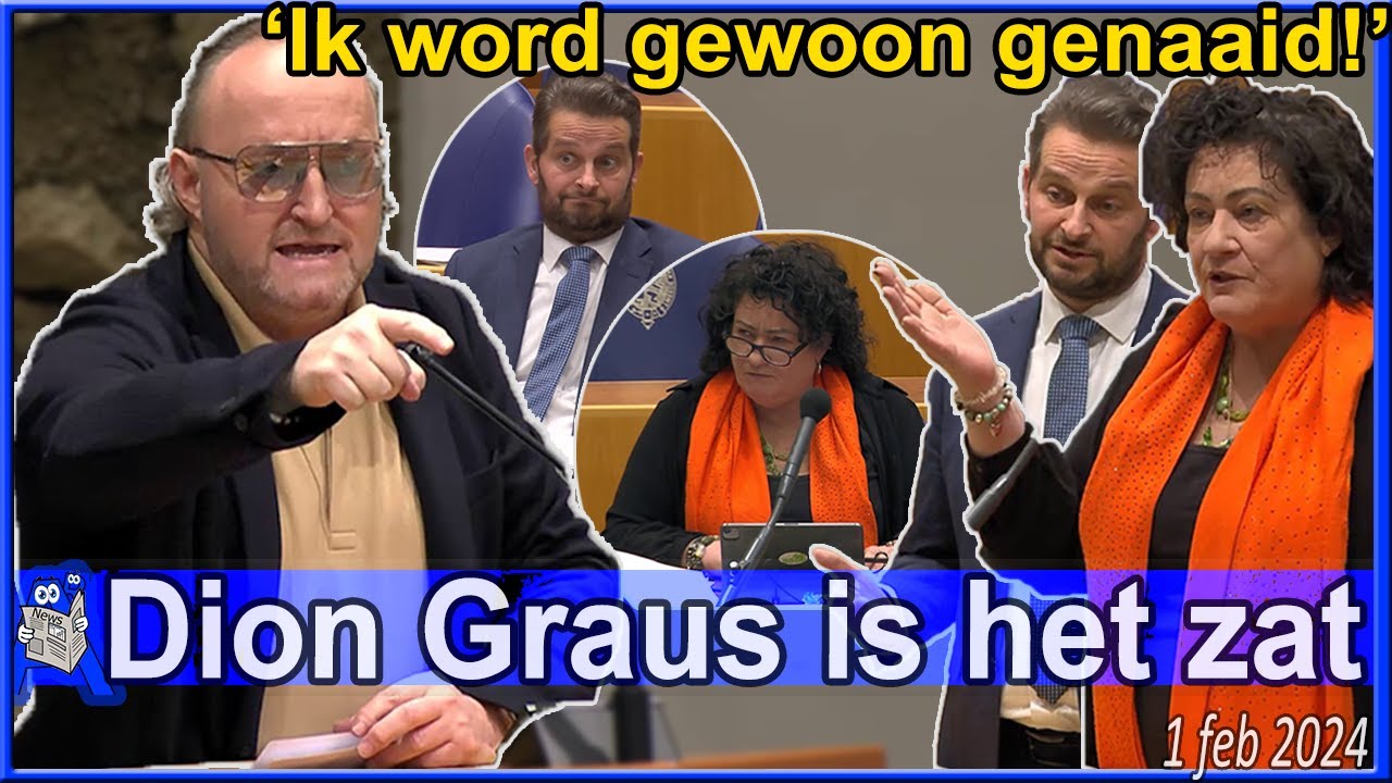 Dion Graus is het zat om genaaid te worden en krijgt er spontaan ...
