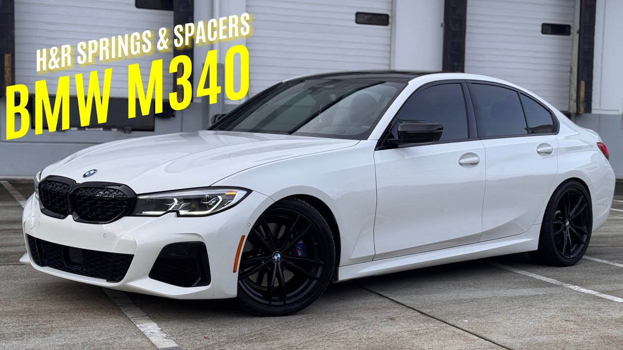 H&R springs?? and 15mm spacers! - YouTube
