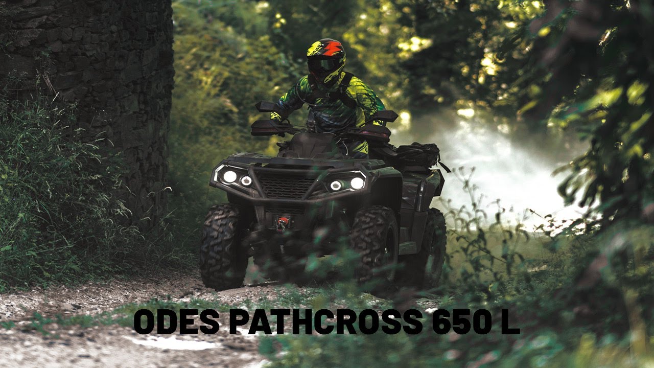 ODES Pathcross 650 L - YouTube