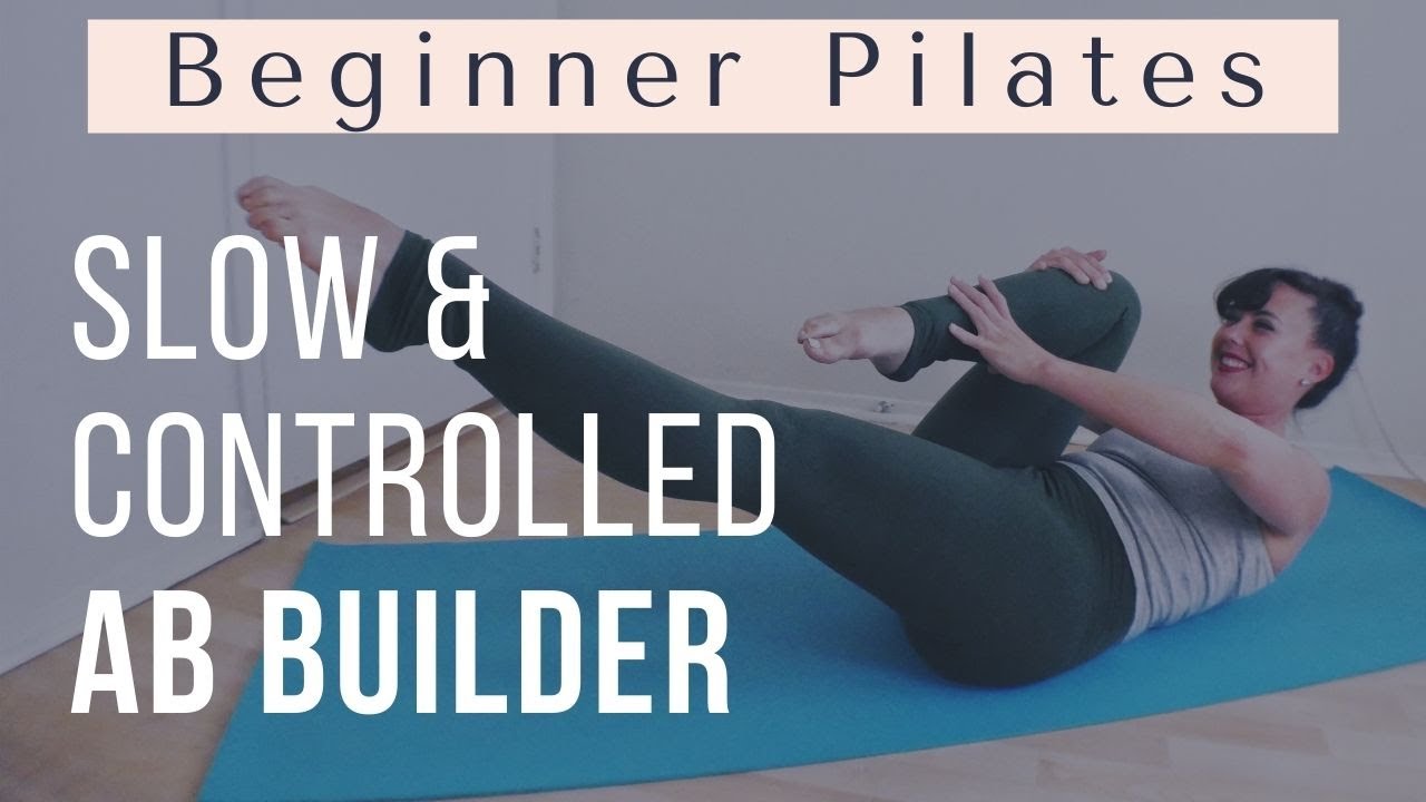 20 Minute Beginners Pilates | Full Body Workout with Slow Ab Building ...