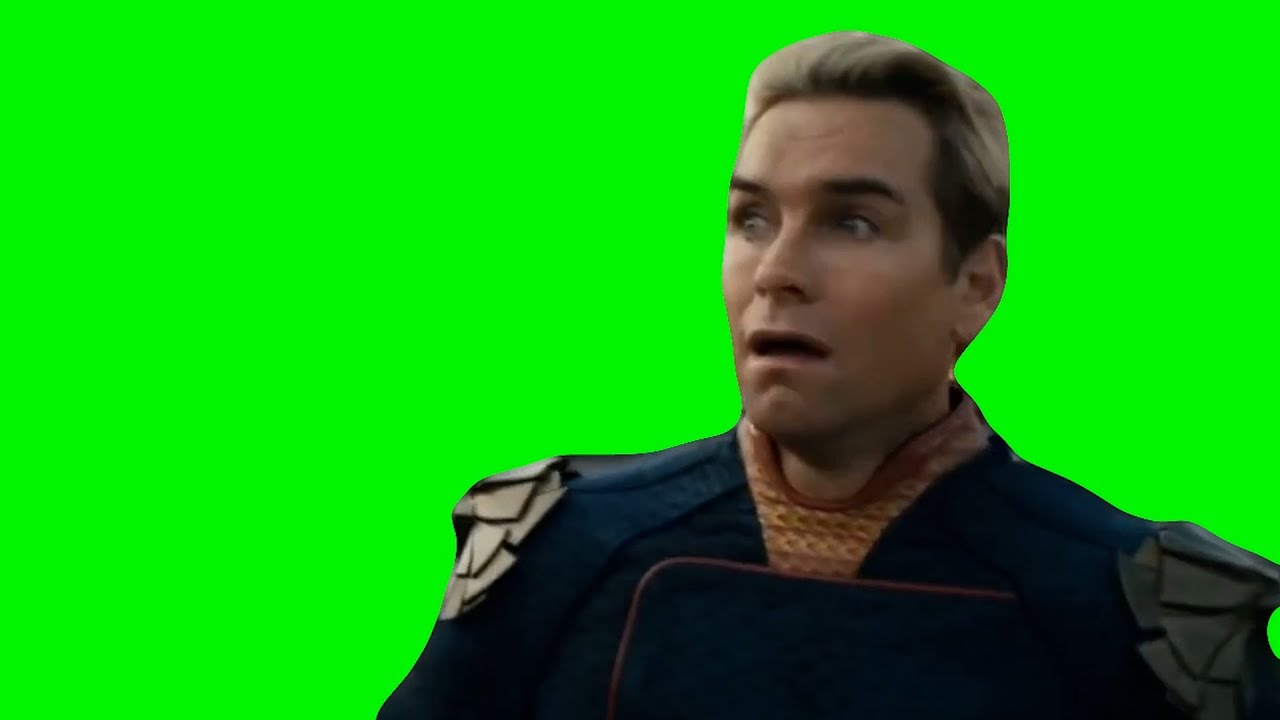 Homelander Stressed Meme | Green Screen - YouTube