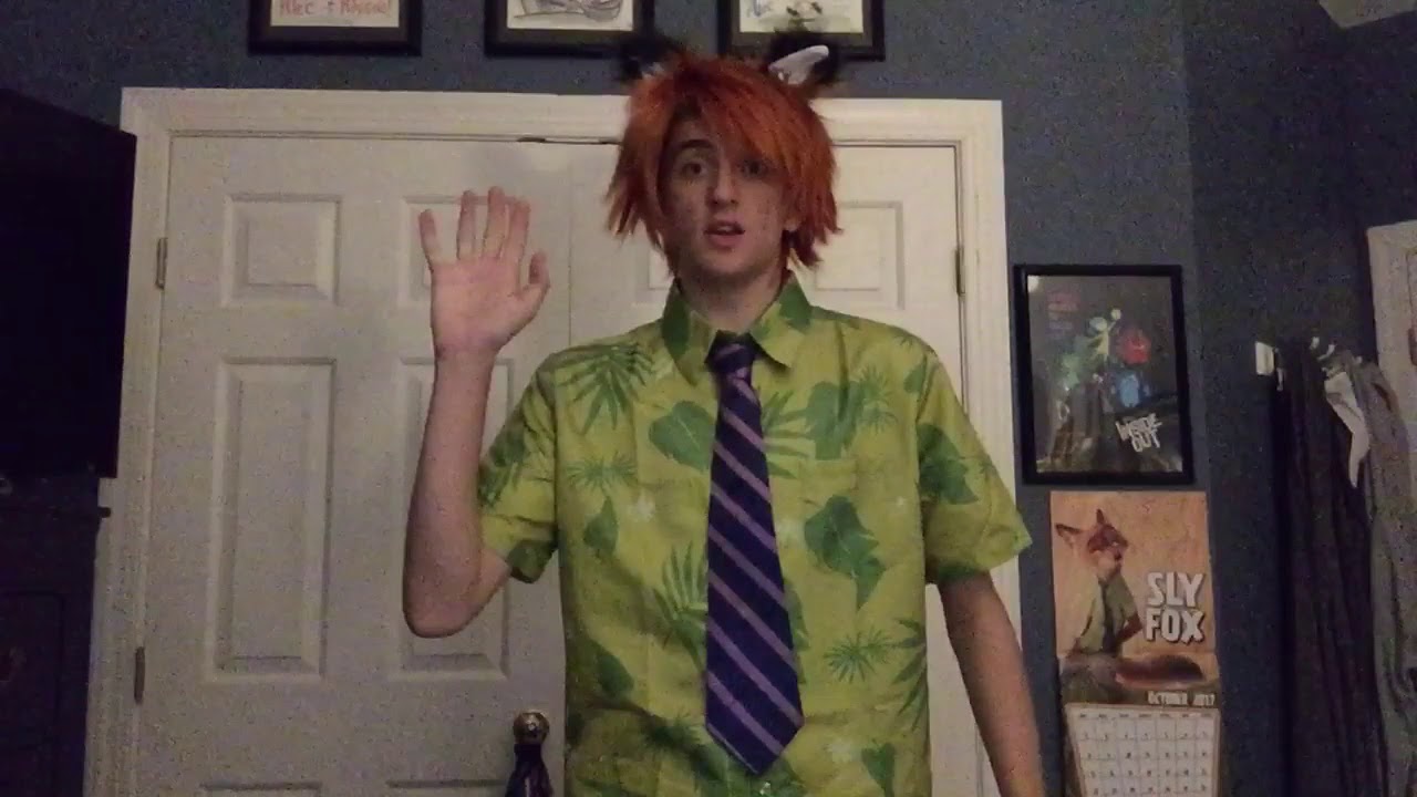 Nick Wilde Costume! - YouTube