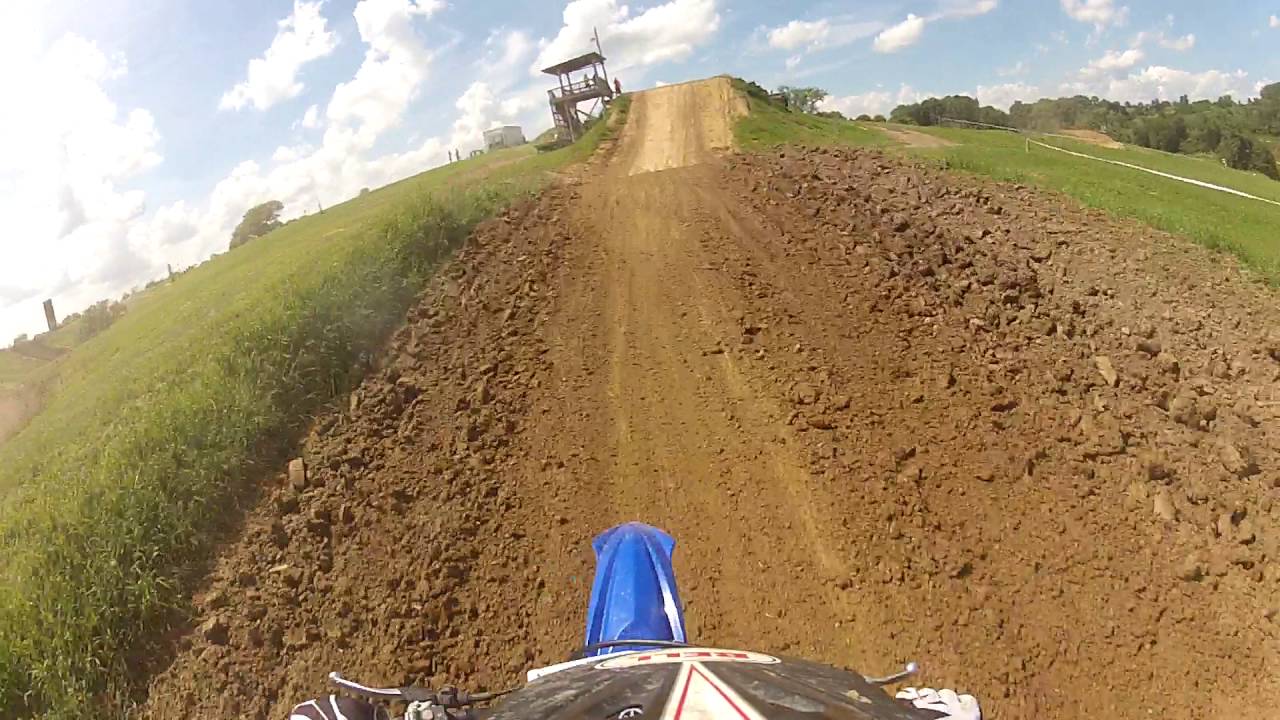 Oak Ridge MX - Garwin IA - YZF450 Practice 1 - YouTube