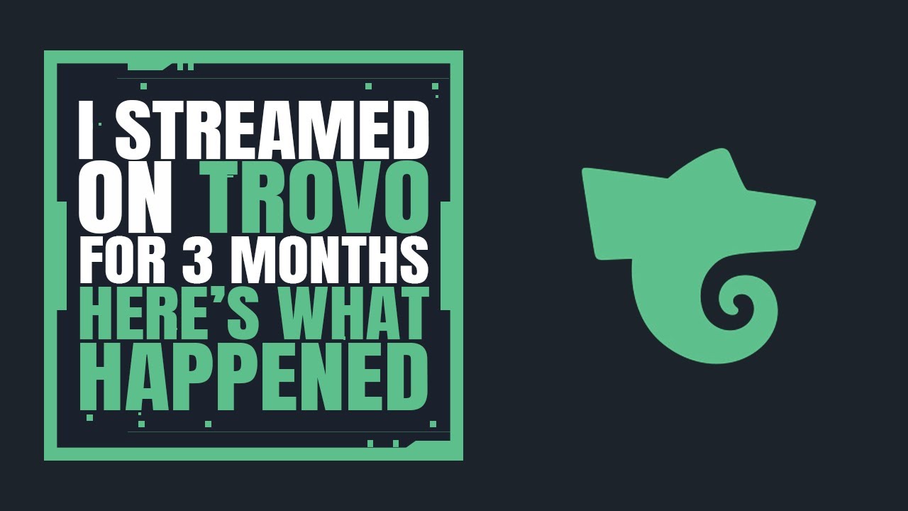 I streamed for 3 Months on Trovo - What happened? (All Stats/Trovo 500 ...