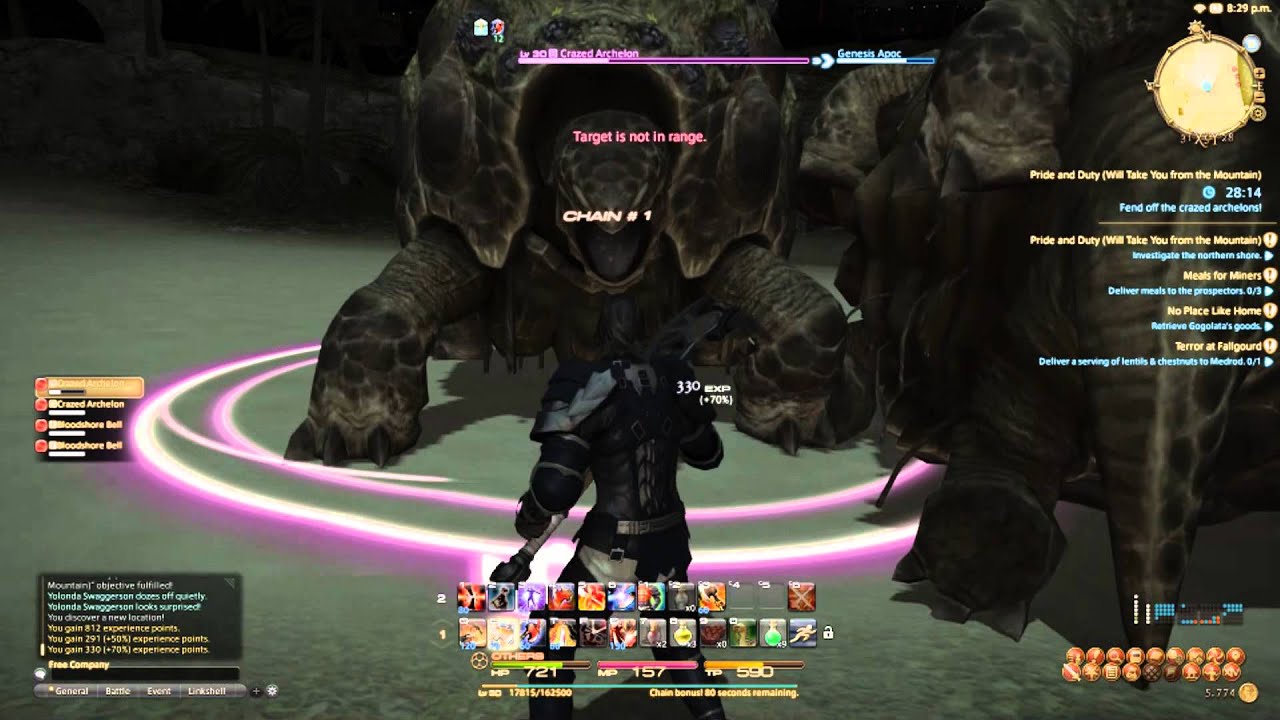FFXIV ARR - Warrior Class Quest - First Quest to Become Warrior - YouTube
