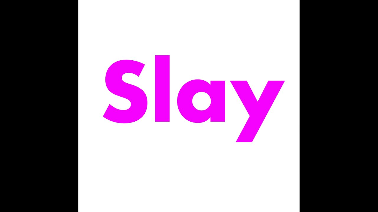 The only comments on this video “slay” - YouTube