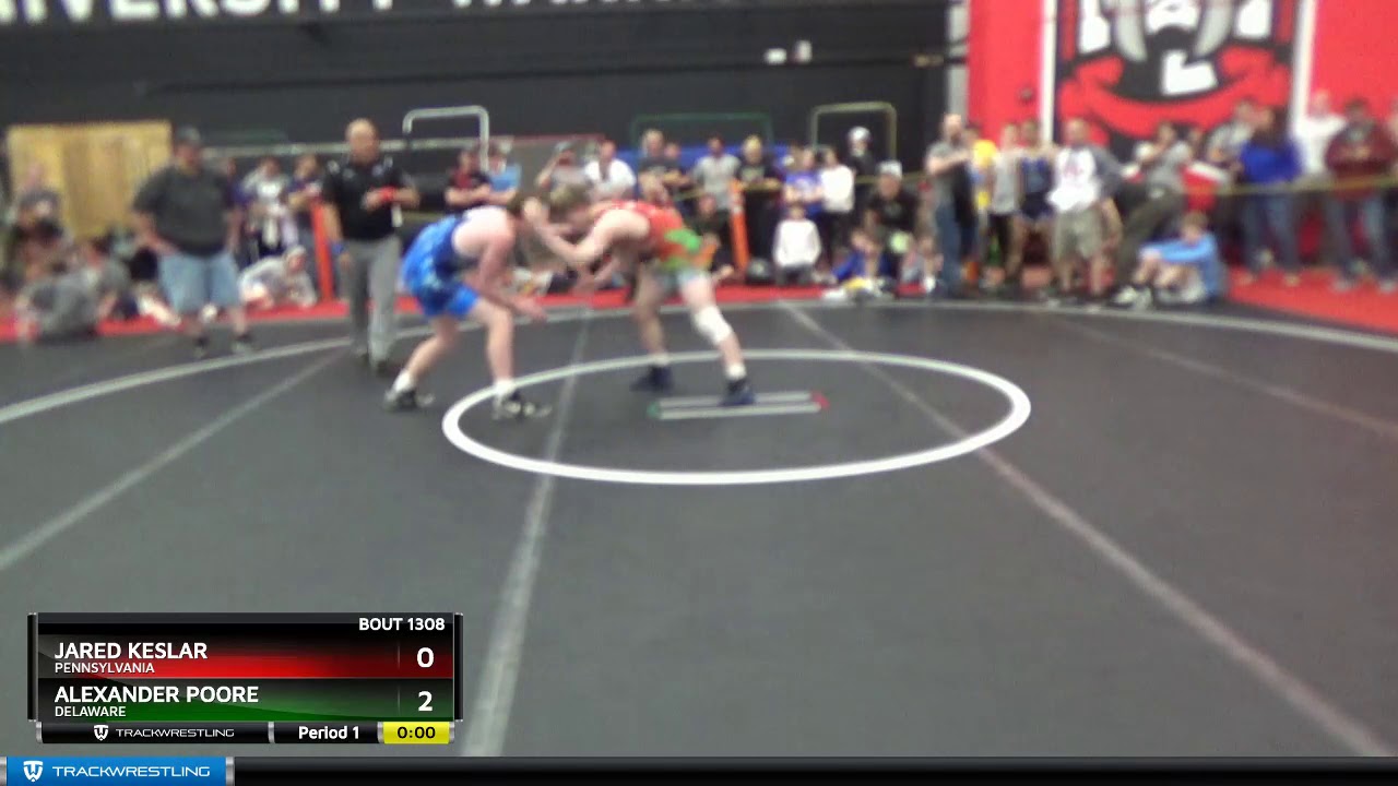 16U 145 Jared Keslar Pennsylvania Vs Alexander Poore Delaware - YouTube