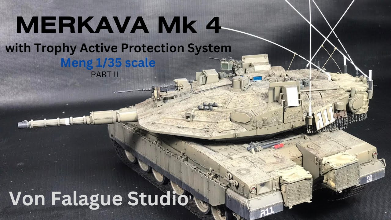 MERKAVA Mk 4M with Trophy Active Protection System (Part II) - YouTube