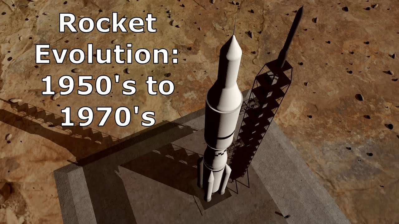 Rocket Evolution: 1950's to 1970's - YouTube