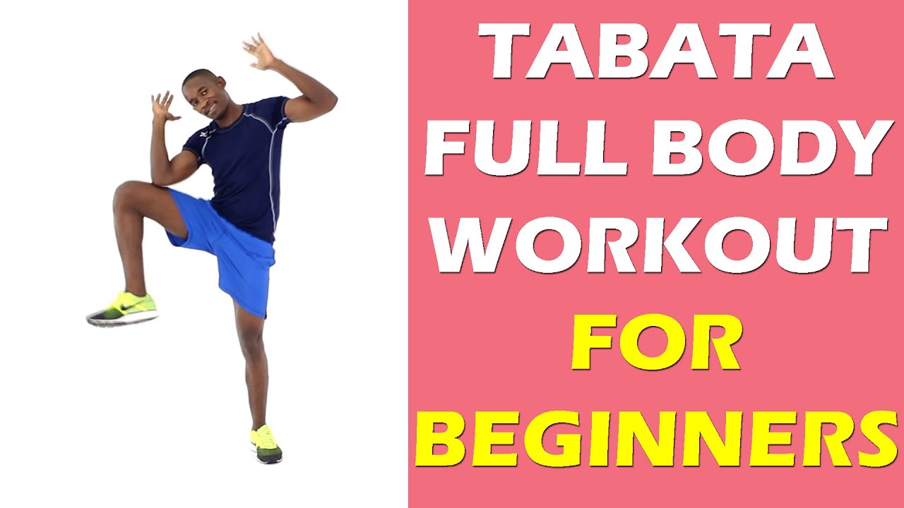 Tabata Full Body Workout for Beginners | 19 Minute Fat Burning Tabata ...