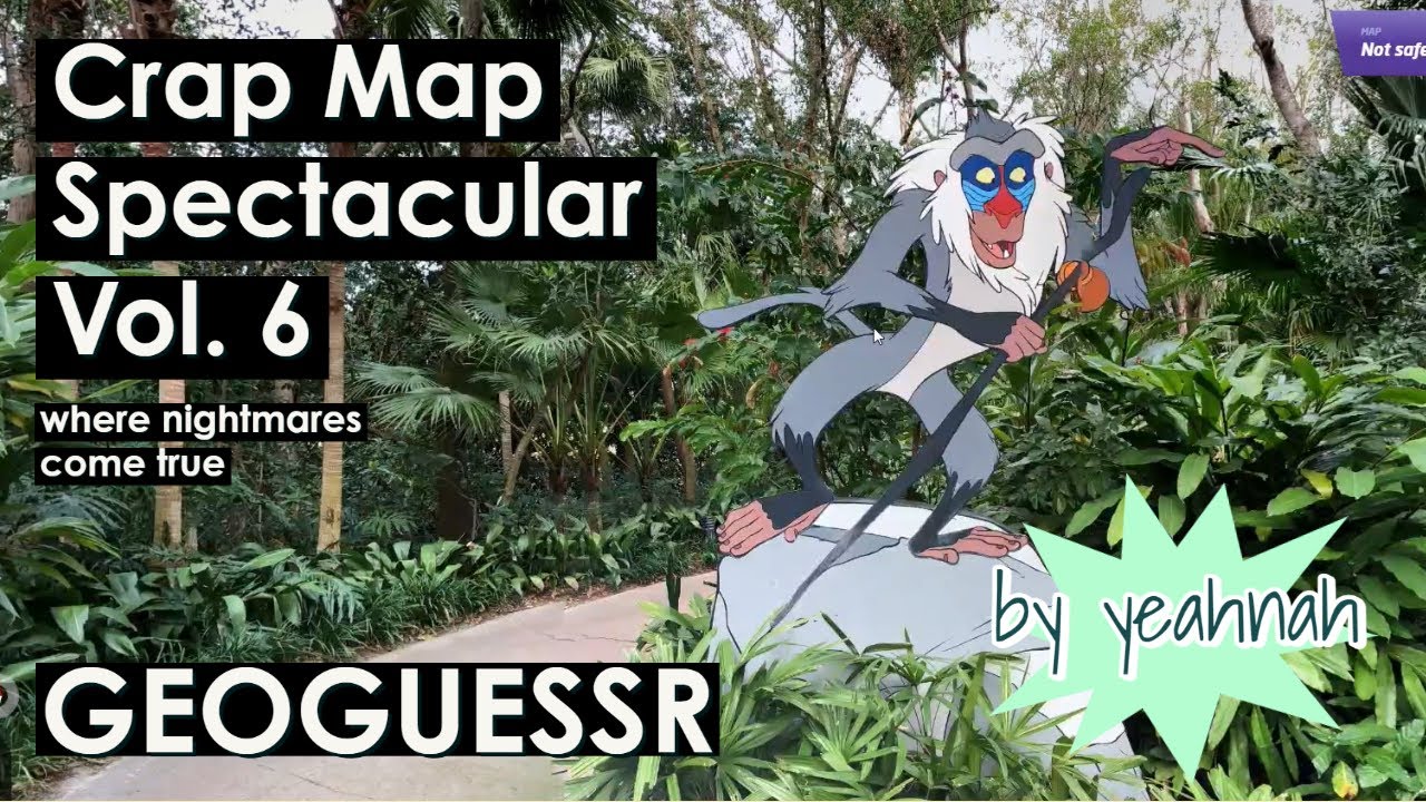 Crap Map Spectacular Vol. 6 Geoguessr - YouTube