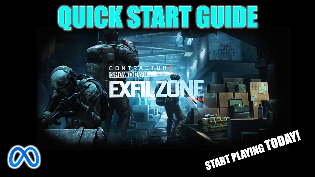How to get CONTRACTORS EXFIL ZONE on Meta Quest standalone - YouTube