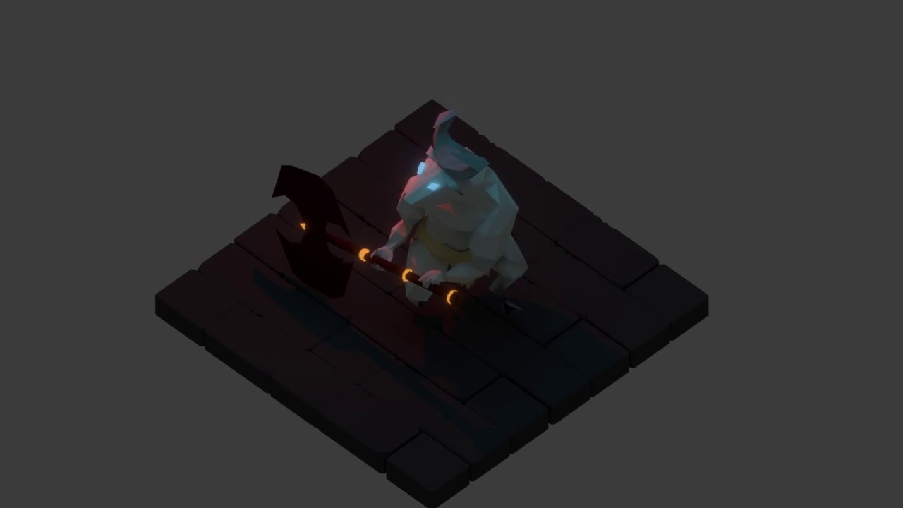 Weekly update: Character animation - Asterion - YouTube