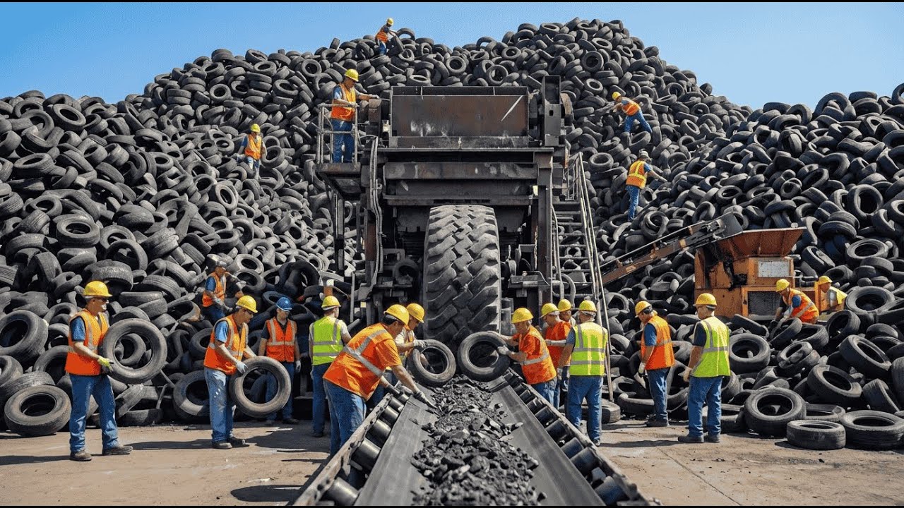 Inside the Tire Manufacturing Factory — Revealing an Incredible ...