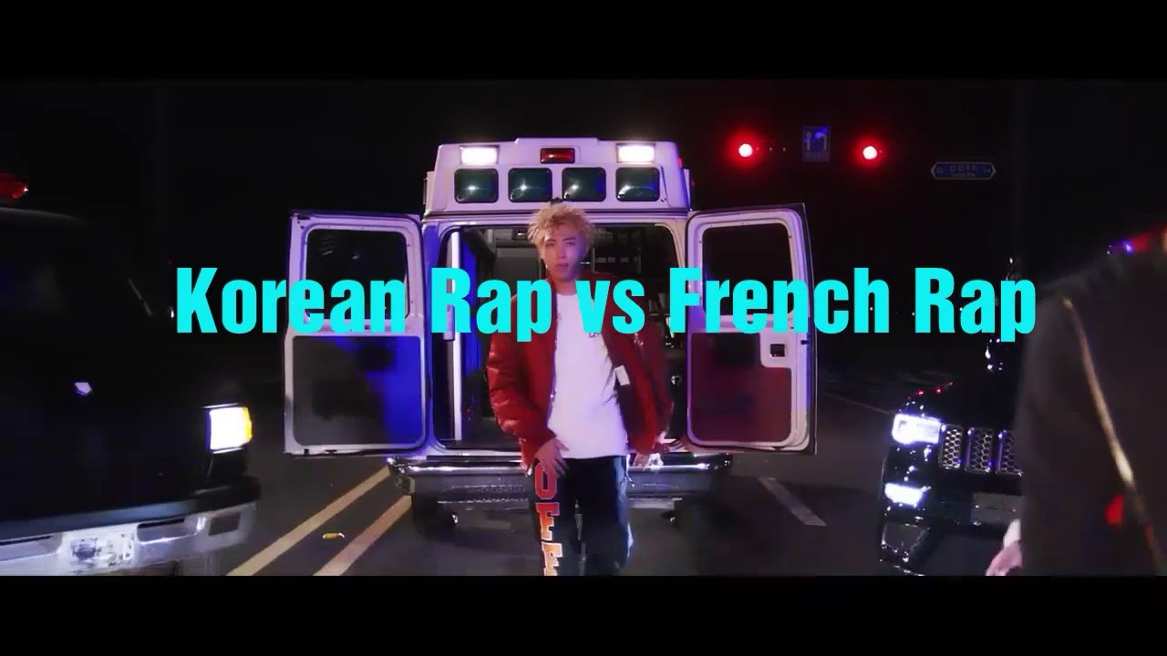 Korean Rap/Trap vs French Rap/Trap - YouTube