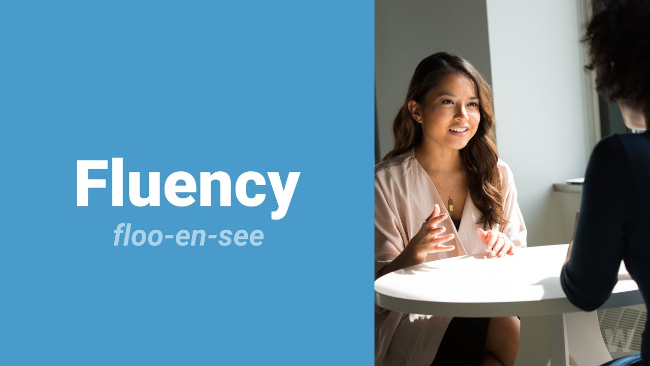 How to Pronounce Fluency? - YouTube