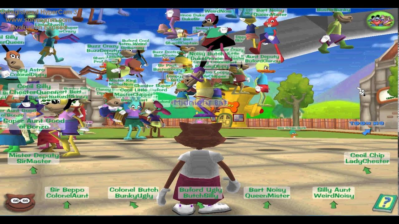 Bots in Toontown Online - YouTube