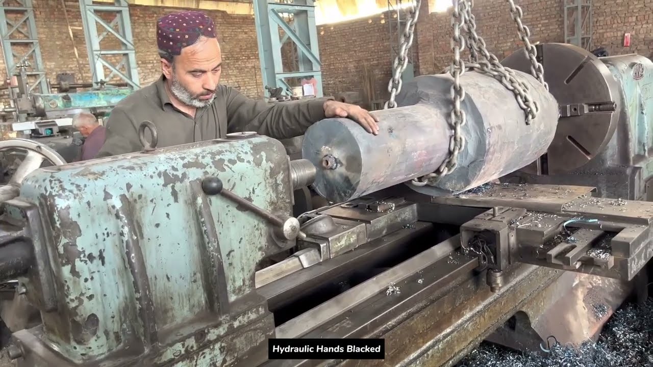 Manufacturing Process of Industrial Pinion Shaft with 100yrs Old ...