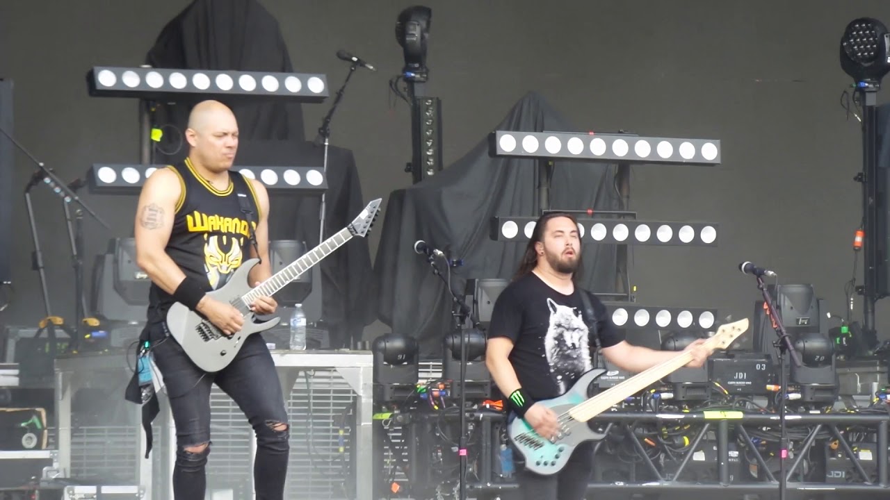 Bad Wolves- Zombie Little Girl Sings On Stage - YouTube