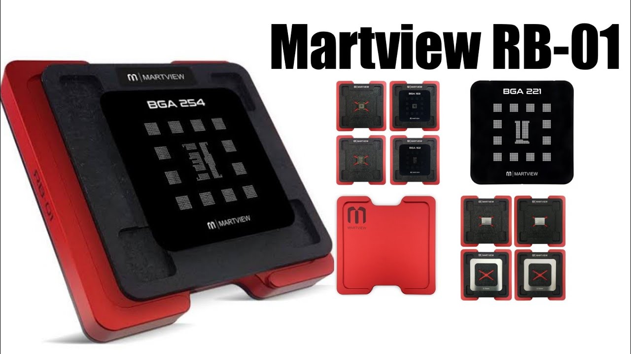 Martview RB-01 Reballing Stencil! - YouTube