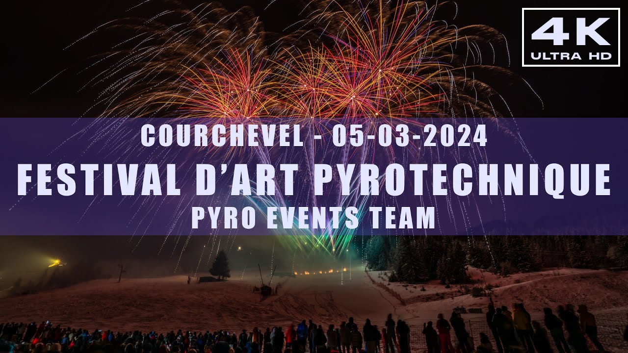 Courchevel - 05/03/2024 - Festival International d'Art Pyrotechnique ...