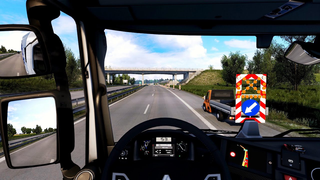 ETS2: Ultra Realistic Graphics 2022 Gameplay on MSI GeForce RTX 2070 ...