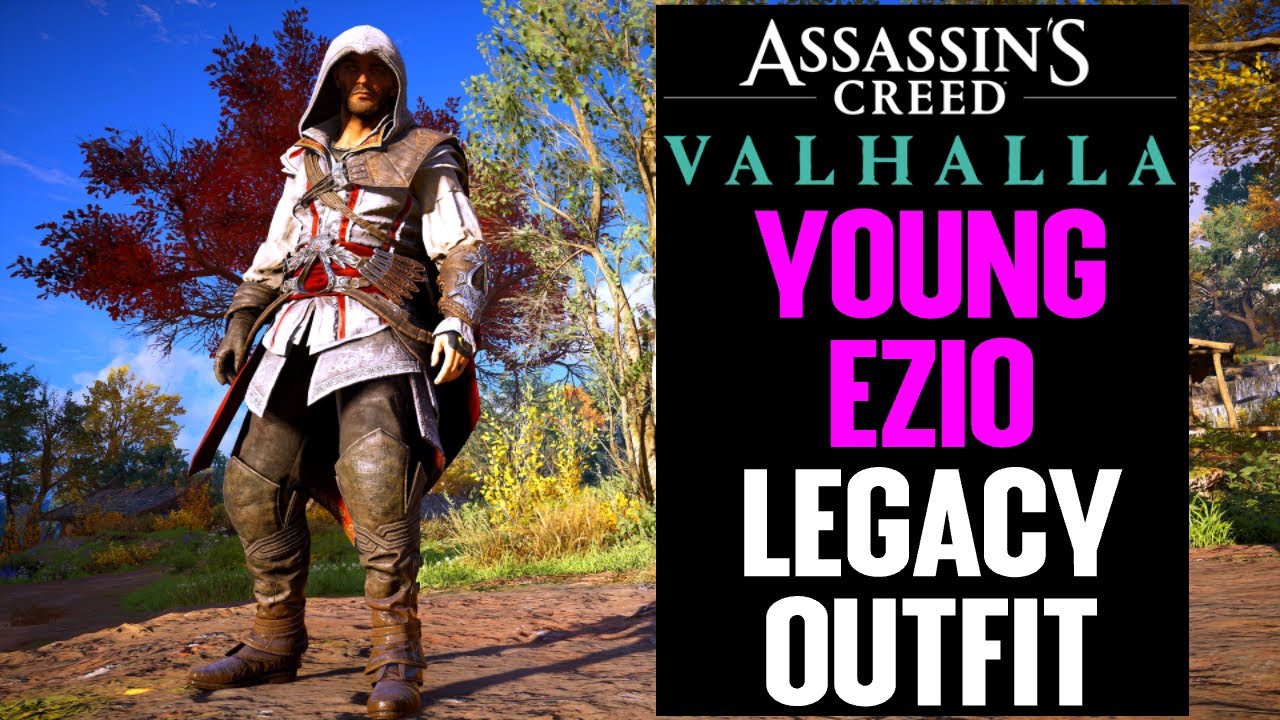 Assassin's Creed Valhalla Young Ezio Legacy Outfit FREE Reward - YouTube