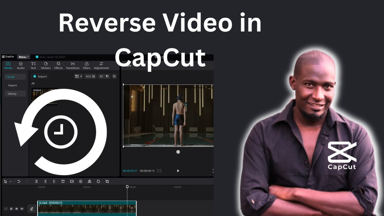 How To Reverse A Video in CapCut Pc .Step By Step - YouTube