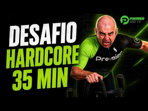 Aula de Bike Indoor desafio triplo hardcore 35 min - Premier 360