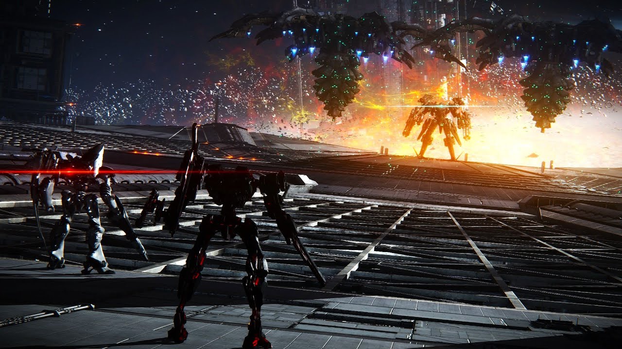 Armored Core VI - ALLMIND Final Boss & Alea Iacta Est Ending - YouTube