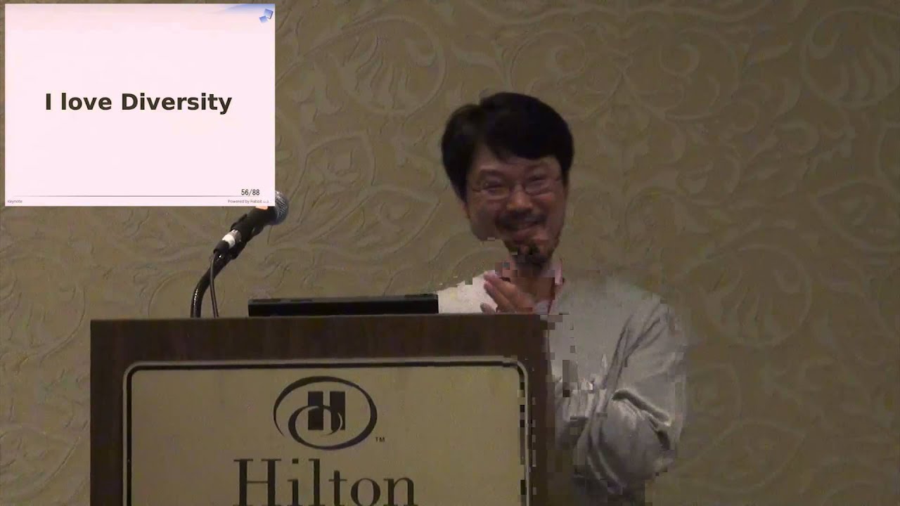 RubyConf 2010 - Keynote #3 by: Yukihiro 'Matz' Matsumoto - YouTube