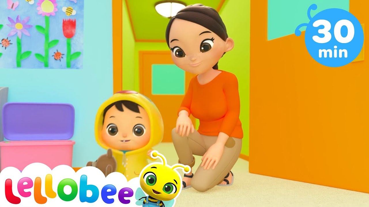 First Day of Preschool - Baby Max Plays with Friends | Nursery Rhymes ...