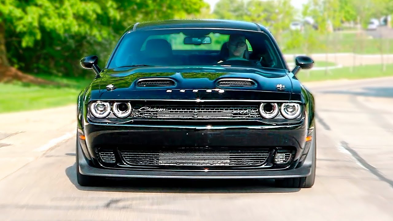 Dodge Challenger SRT Black Ghost – Driving, Interior & Exterior Design ...