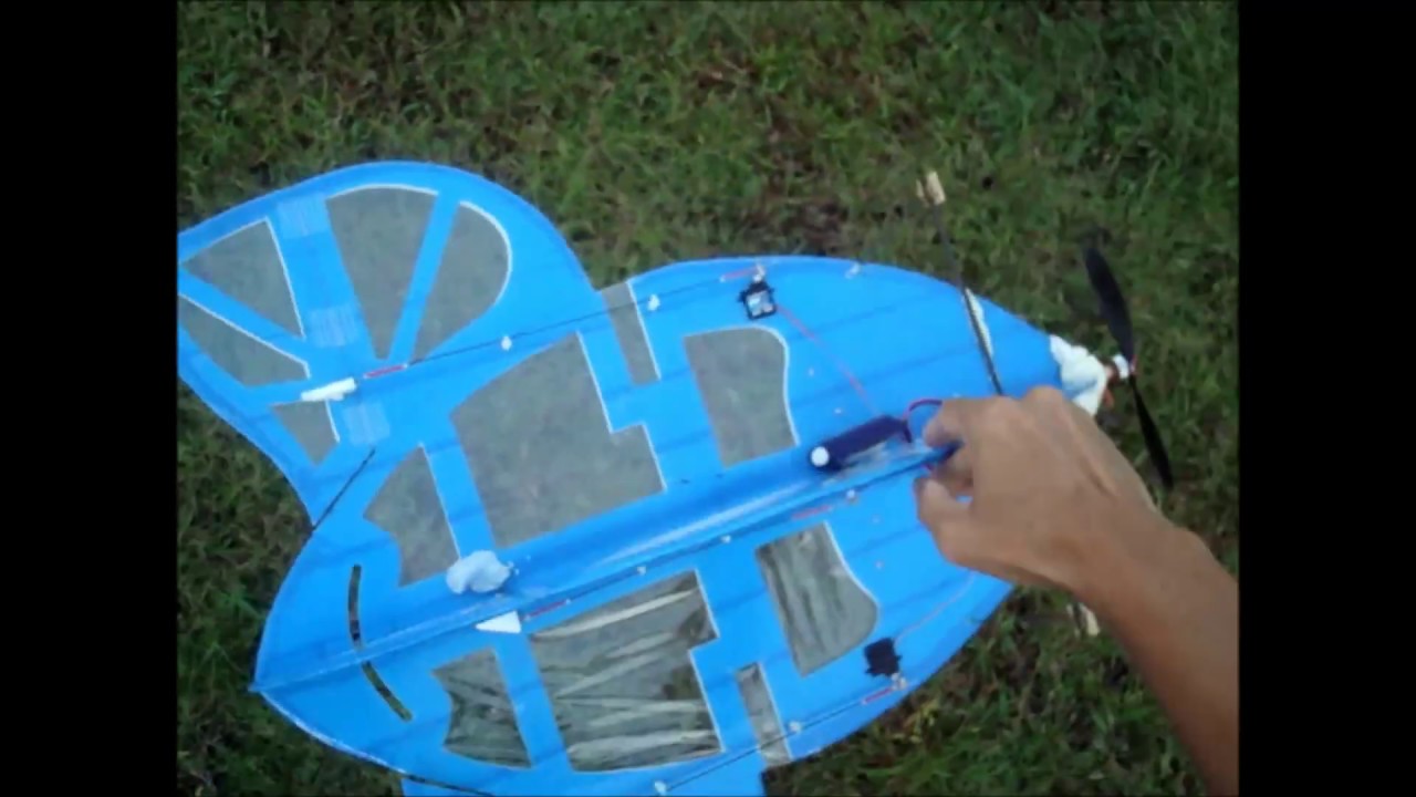 The Bomb RC Plane Slow flying - YouTube