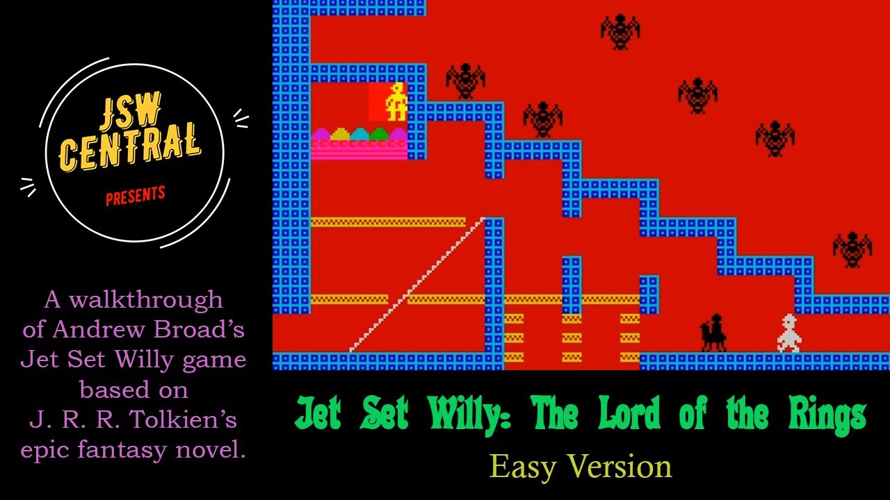 Jet Set Willy: The Lord of the Rings (Easy Version) walkthrough | ZX ...