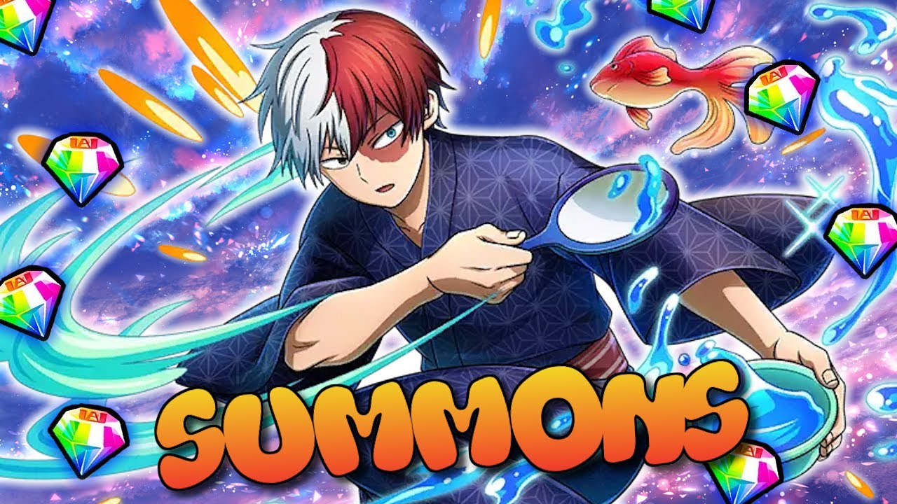 WILL WE PULL UNTIL PITY?! MAKE A WISH TODOROKI SUMMONS PART 2!!! (My ...