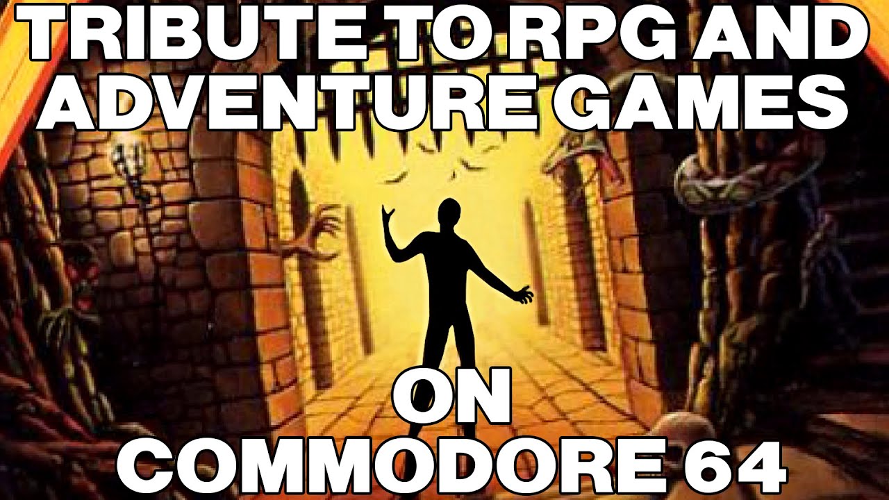 Tribute to the RPG and adventure games on Commodore 64 - YouTube