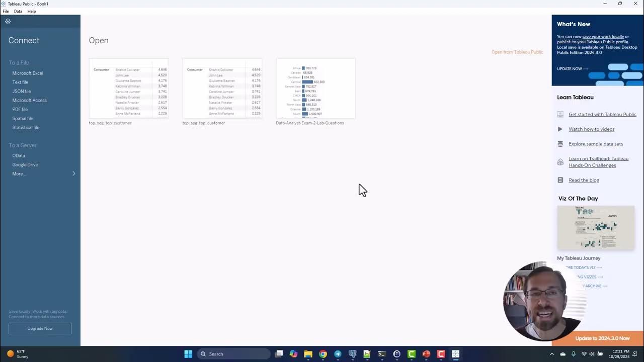 1.2.5. Prepare data by using Data Interpreter, pivot, and split - YouTube