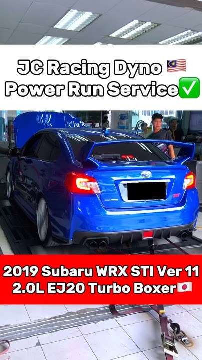 2019 Subaru WRX STI Ver 11 EJ20 2.0L JC Racing Dyno Power Run www.emptune.com www.jcracing.com ...