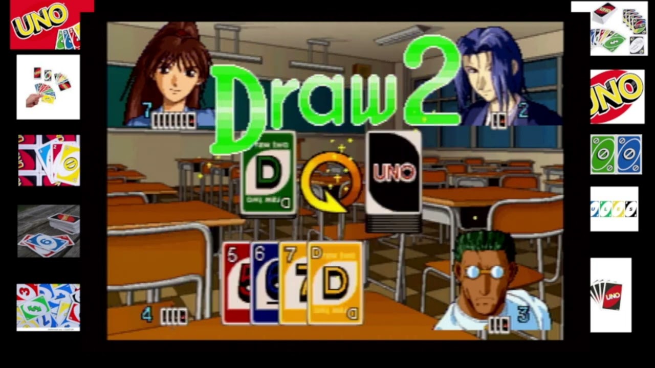 Uno DX 4 Player 100 Point Game - YouTube