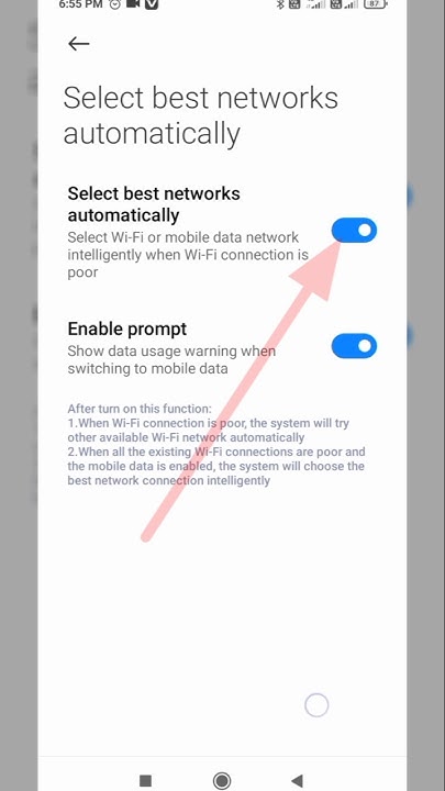 How to ENABLE/DISABLE Auto ConnectWifi on Redmi Phone |Auto Connect Wifi - YouTube