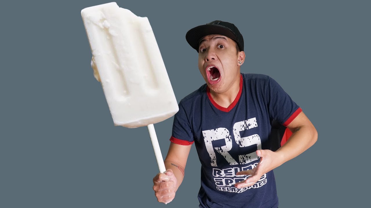 Ntn Thử Ăn Hết Que Kem Khổng Lồ Making 5kg Giant Ice Cream Youtube