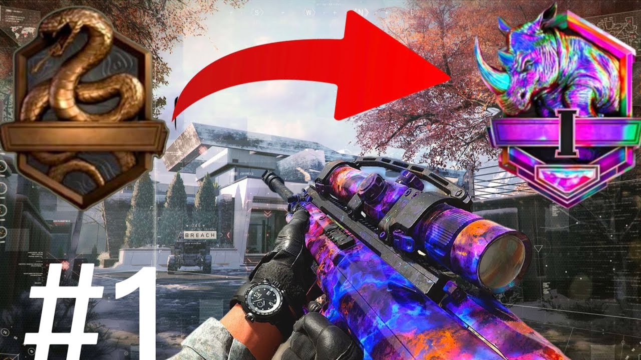 #1 Road to iridescent mw2 - YouTube