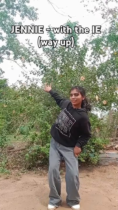 JENNIE - with the IE ( way up) dance cover @jennierubyjane #jennie #dance #shorts #kpop - YouTube