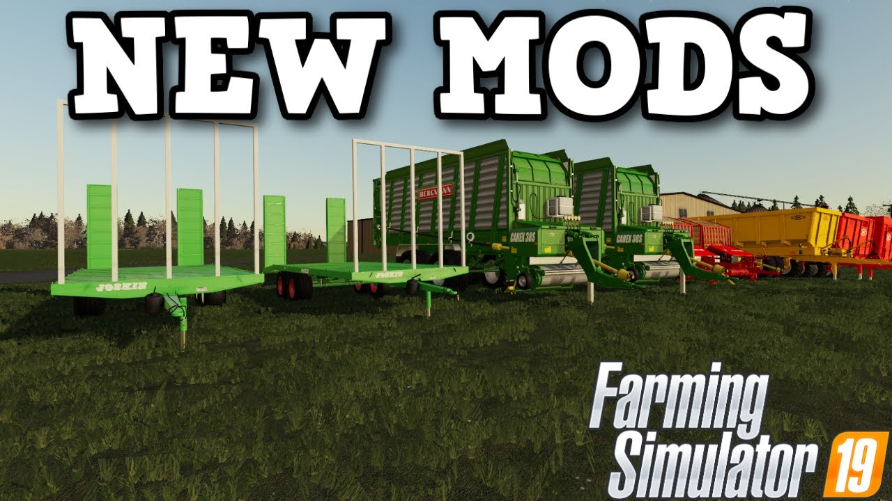 NEW LOW LOADER | NEW MODS SHOWCASE..... APRIL 15 2020 | Farming ...